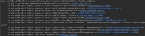 Java How To Resolve Apache Ignite With Hibernate Dependencies