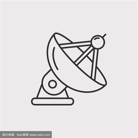 太空雷达简笔画图片（最新13张） 简笔画图片大全