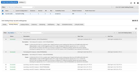 how to create a launch configuration and auto scaling group