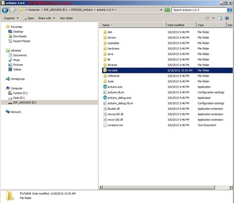 Esp8266 Arduino Ide V164 Portable Installation Guide Set Up An Esp8266