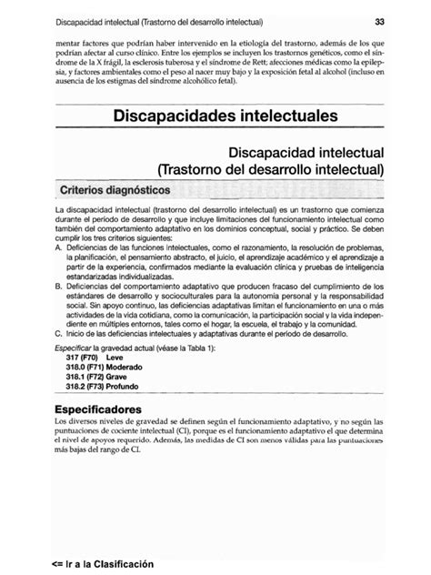 Discapacidad Intelectual Dsm V Pdf