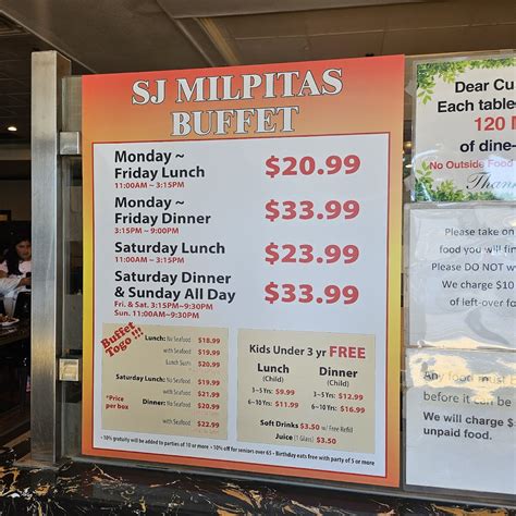 Milpitas Buffet Menu Savor Fresh Seafood And Chinese Flavors