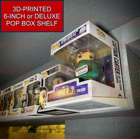 Floating Shelves For Funko Pop DELUXE Box Fits 6 5W X 5 5D Etsy
