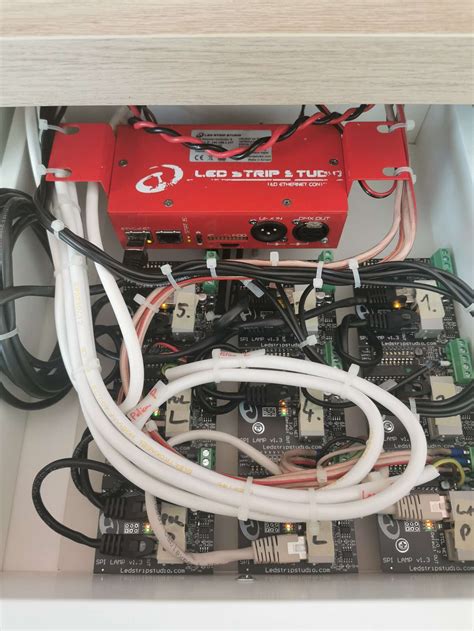 New Conference Room With Lot Of Digital Strips LED Strip Studio