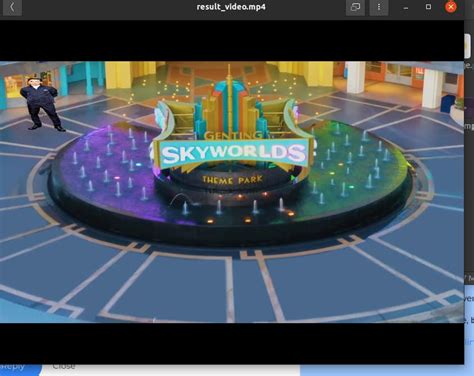 Paste Video On The Top Of The Image Python Opencv