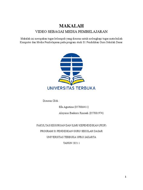 Makalah Modul 5 Komputer | PDF | Karier & Perkembangan
