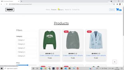 A Highly Responsive And Interactive Front End Of An E Commerce Website Upwork