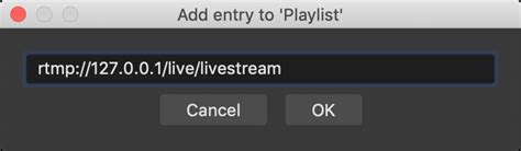 play rtmp stream inside obs · ossrs srs · discussion 3726 · github