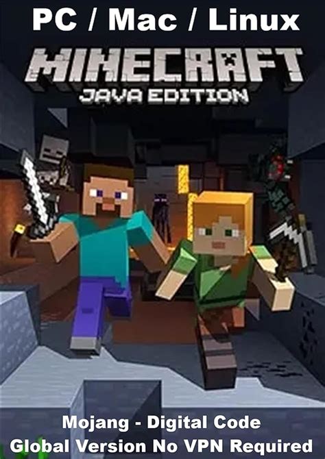 Mojang Minecraft Java Edition Pc Game Digital Code No Cddvd Within Mojang Minecraft Java Edition Pc Game Digital Code No Cddvd Within