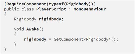 Requirecomponent в Unity3d Otus