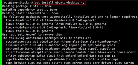 LayerStack Tutorials LayerStack How To Install Graphical User Interface GUI And XRDP For