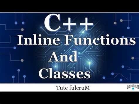 Topic Part Inline Functions Advanatges Disadvantages Inline Functions Classes YouTube