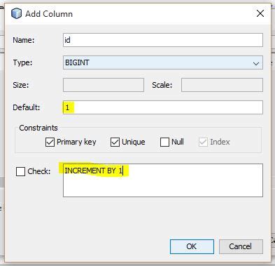 Auto Increment Create Autoincrement Key In Java DB Using NetBeans IDE