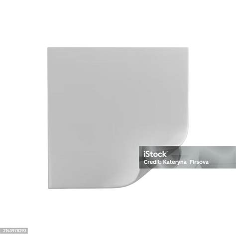접힌 모서리 아이콘이 있는 흰색 종이의 3d 정사각형 시트입니다 가격표의 빈 완벽한 템플릿 메모를 위한 빈 모형 흰색 배경에 고립된 종이의 벡터 백색 시트입니다 3차원