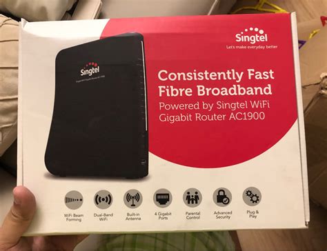 Singtel Fibre Broadband Gigabit Router Slightly Negotiable Computers And Tech Parts