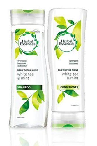 Herbal Essences Daily Detox Shine Shampoo And Conditioner With White