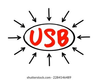 Usb Universal Serial Bus Common Interface Stock Vector Royalty Free 2284146489 Shutterstock