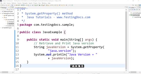 java system getproperty method