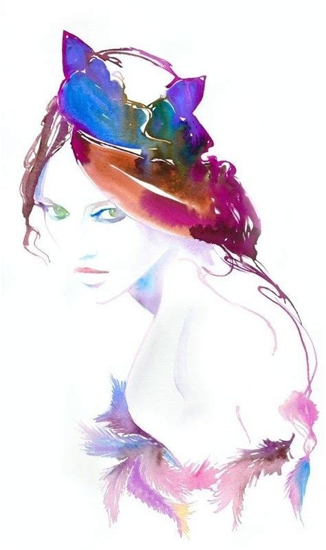Pin By Silvio Mustich On Arte Fashion Illustration Watercolor Watercolor Fashion Fashion Art