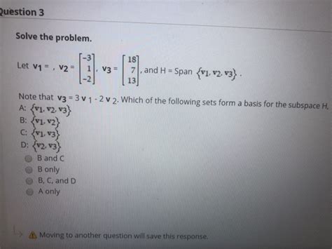 solved question 3 solve the problem let v1 v2 1 v3