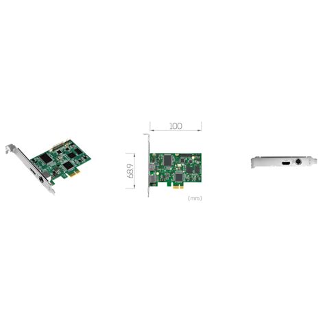 SC542N1 L HDAV Low Profile PCIe AIO HDMI YPbPr S Video CVBS HDAV Frame Grabber Things
