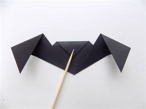 Летучая мышь оригами из бумаги ОригамиСан