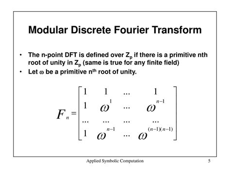 Applied Symbolic Computation Ppt Download