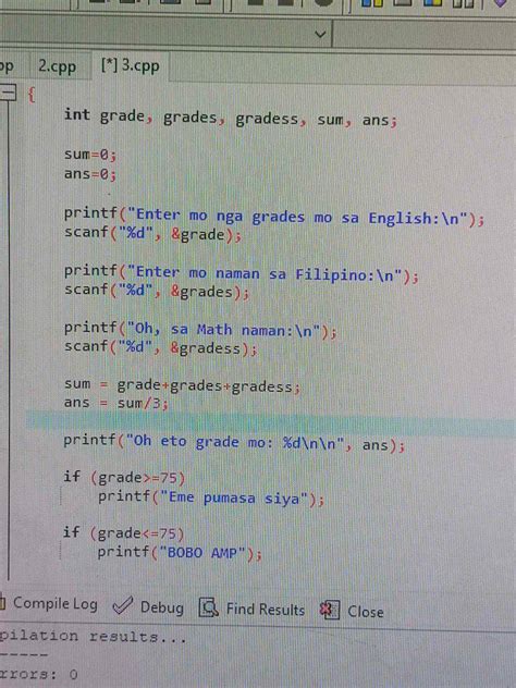 It Philippines Learning C Language Is Fun