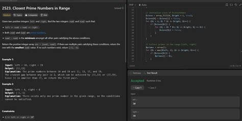 2523 Closest Prime Numbers In Range Dev Community