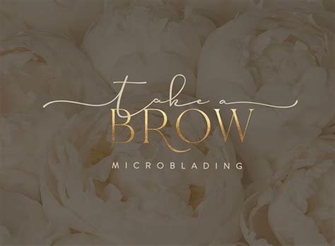 Take A Brow Microblading Logo Design