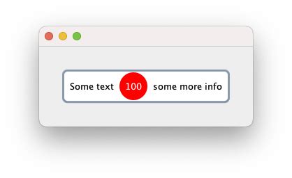 Java Swing Text With Circular Background Stack Overflow