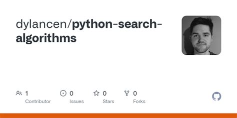 GitHub Dylancen Python Search Algorithms