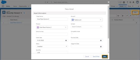 Asset Management In Salesforce Service Cloud