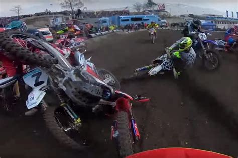 Mxgp Crash Video Compilation Gnarliest Motocross Crashes Of Dirtbike Rider