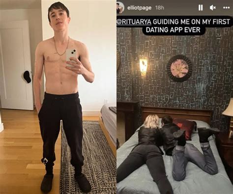 성전환한 엘리엇 페이지 데이팅 가입한 근황[할리웃톡]