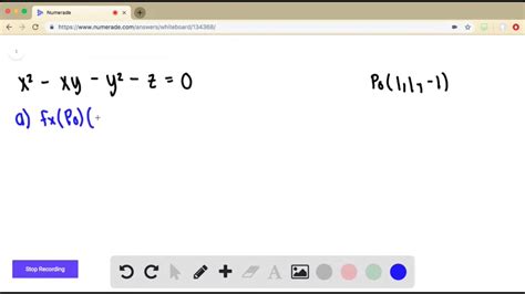solved an implicitly defined function of x y and z is given along with
