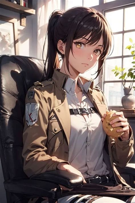 أجمل صورة لساشا Attack On Titan Shingeki No Kyojin Anime