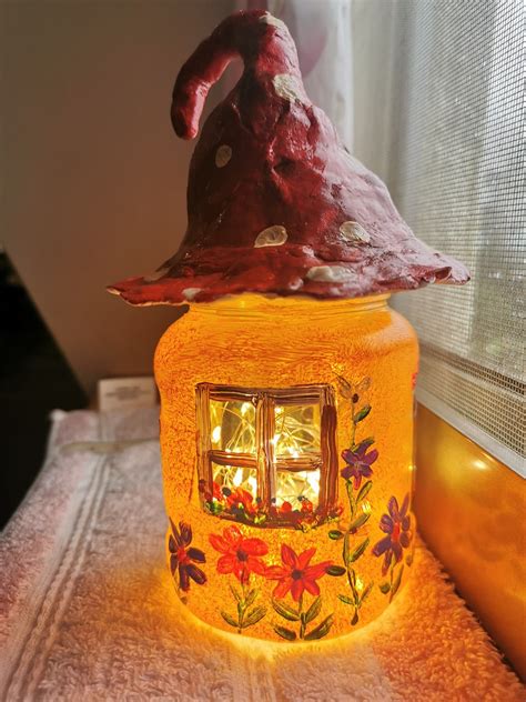 Diy Fairy House Lamp Mushroom Nature Lamp Artofit