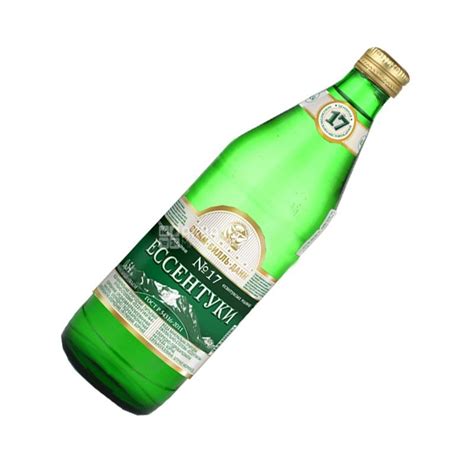 Ессентуки-17, 0,54 л, Вода минеральная газированная, стекло - купить ...