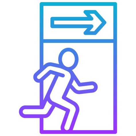 Emergency Exit Free Security Icons