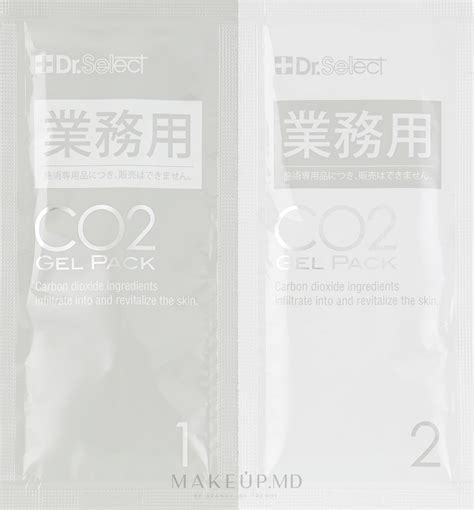 Dr Select Co2 Gel Pack Mască Carboxy Cu Placentă Pentru Față Makeup Md