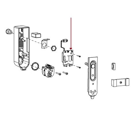 Detex 102656 1 Eax 500 Series Part Circuit Board
