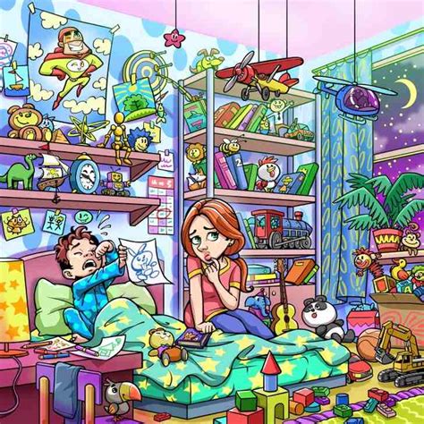 Optical Illusion For Testing Your IQ Only 1 Can Spot Crying Babe S Lost Bunny Within 11 Secs