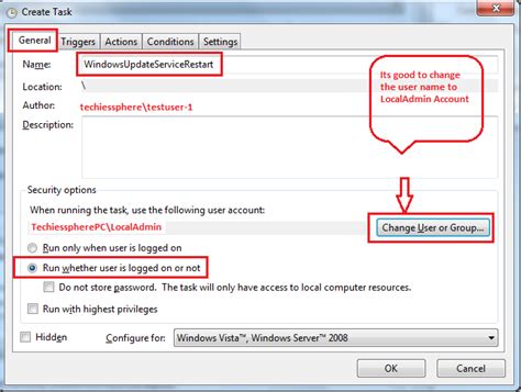 Techies Sphere How To Schedule A Windows Service Automatic Restart