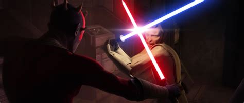 All The Fights Between Darth Maul Vs Obi Wan Kenobi
