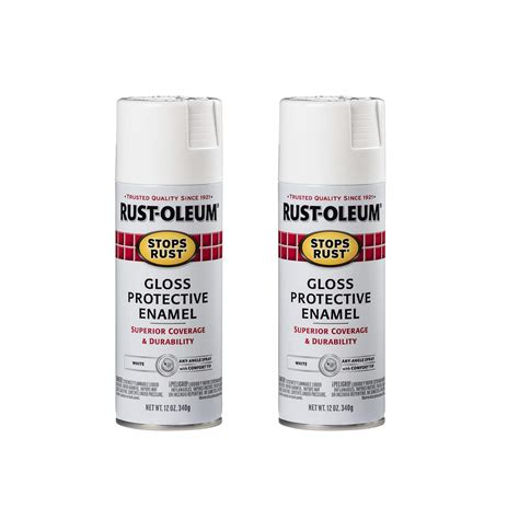 Rust Oleum 7792830 2pk Stops Rust Spray Paint