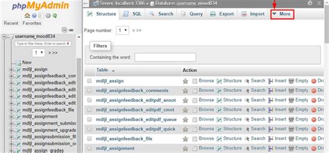 It Displays The List Of Tables Present In The Database Servercake