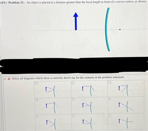 solved 4 problem 21 an object is placed at a distance