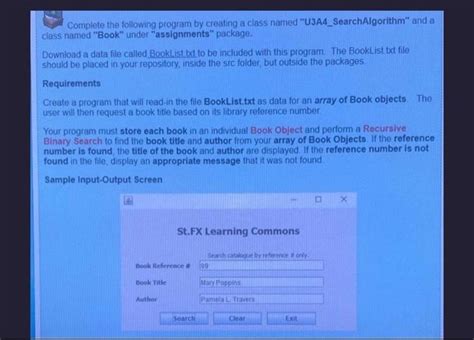 solved complete the following program by creating a class