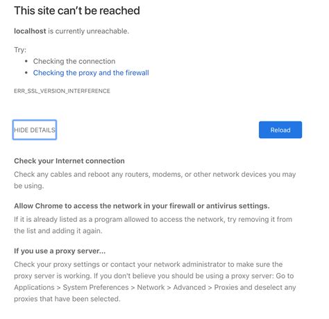 ssl error with self signed certificate in dev when using chrome 70